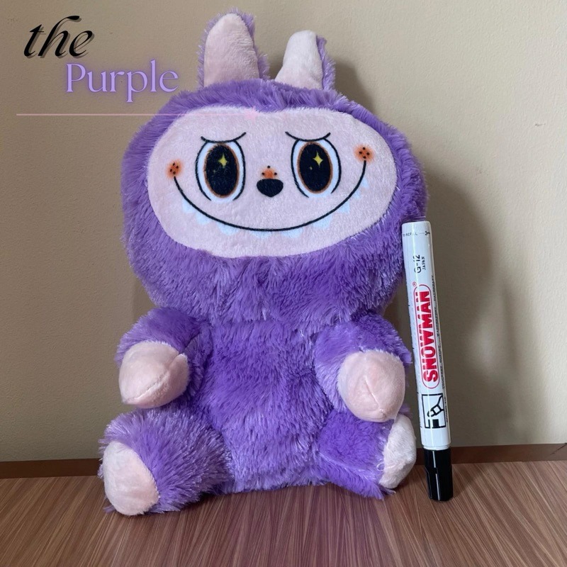 Boneka labubu viral/boneka labubu uk-28 cm/boneka labubu duduk | Lazada ...