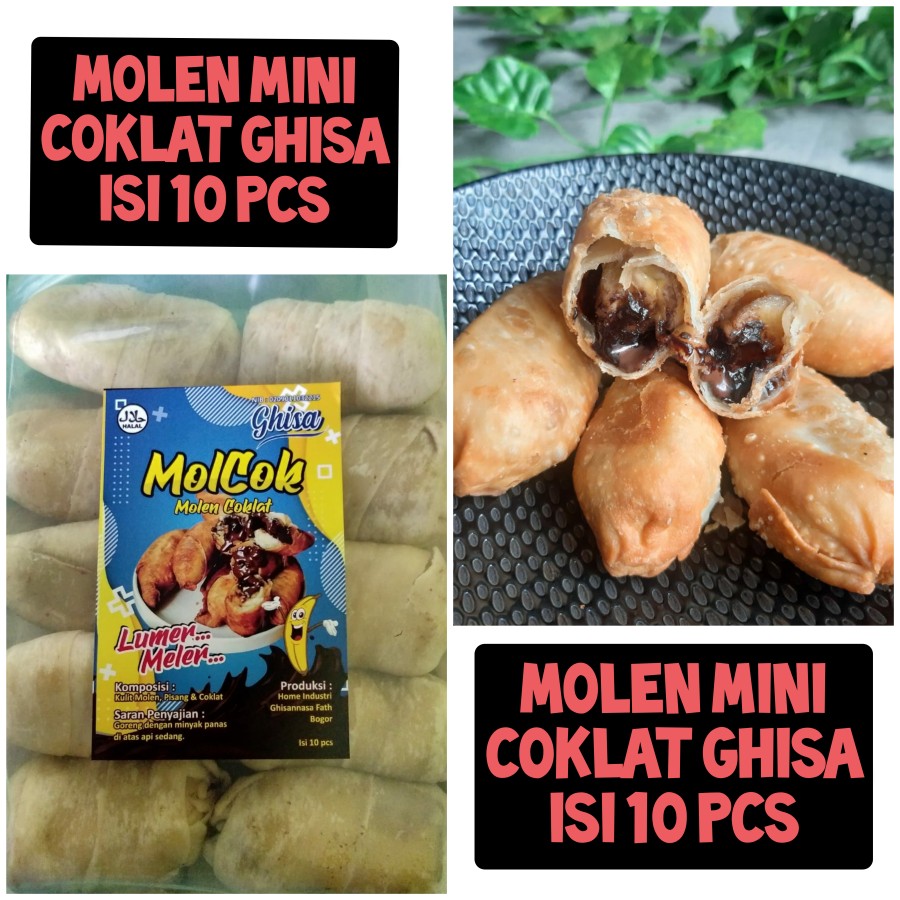 Frozen Food GHISA Piscok/Piscok Keju/Molcok isi 10pcs | Lazada Indonesia