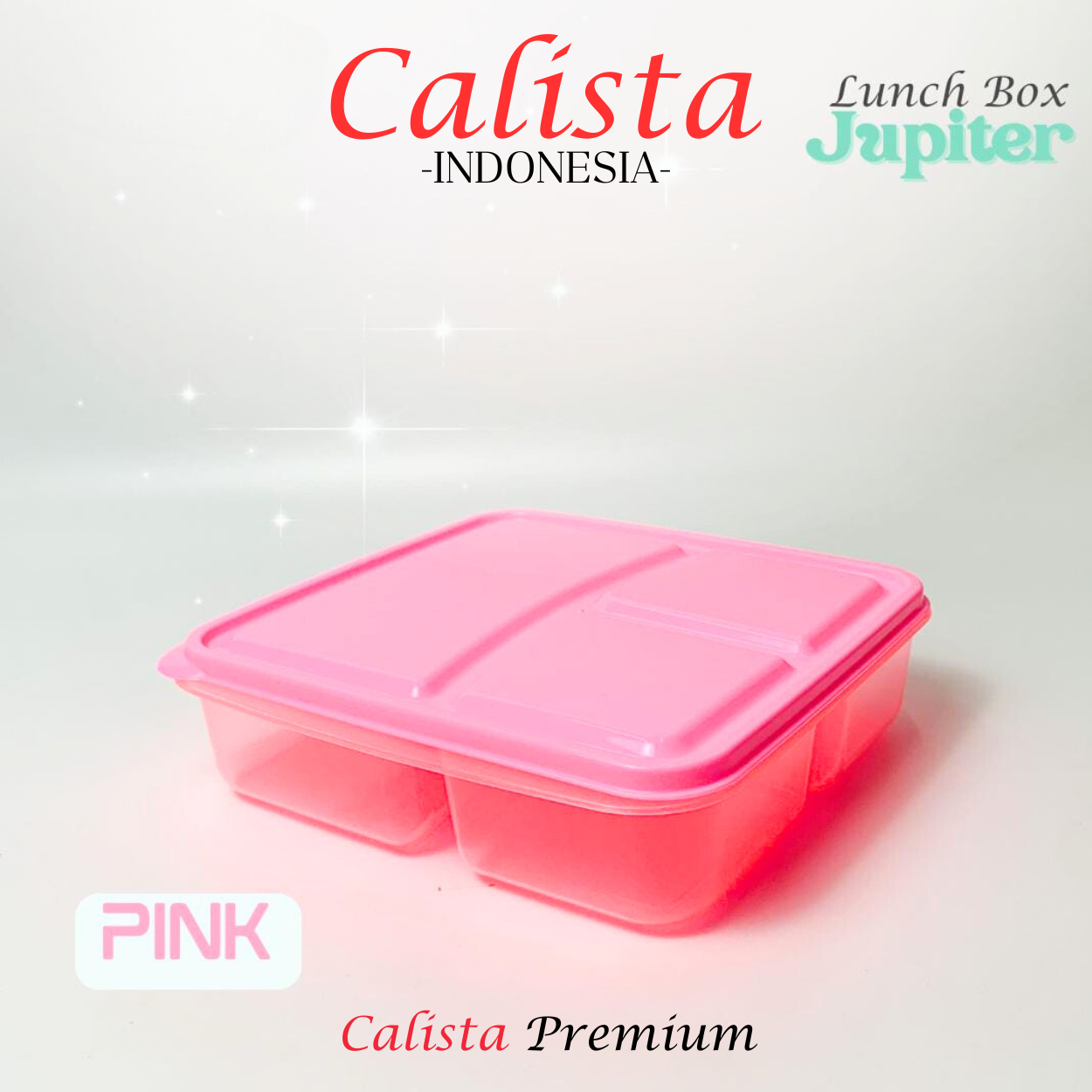 [ CALISTA ] LUNCH BOX CALISTA JUPITER PREMIUM WADAH TEMPAT BEKAL MAKAN ...