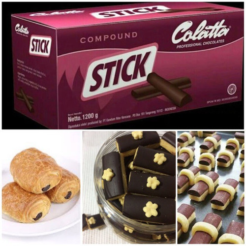 Colatta Choco Stick Coklat Stik Topping Kue Kering | Lazada Indonesia