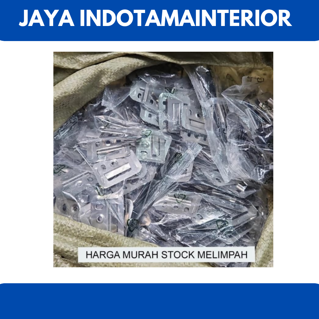 Klip Wpc Wallpanel Clip Penjepit Wall Panel Wpc Wallboard Klip Besi ...