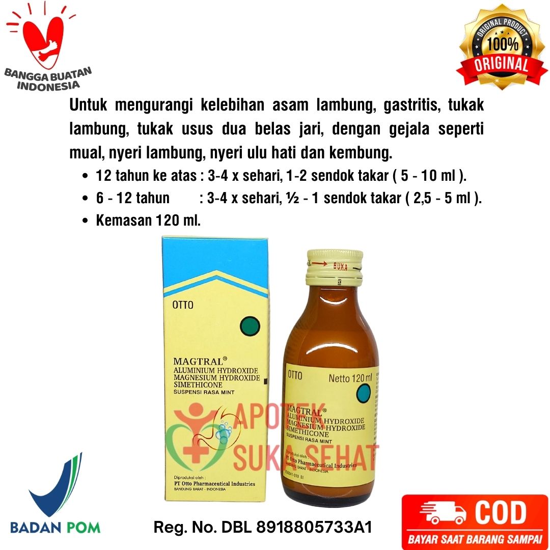 MAGTRAL SIRUP 120 ML | Lazada Indonesia