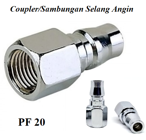 Quick Coupler Angin PF 20 / Sambungan Selang Angin | Lazada Indonesia