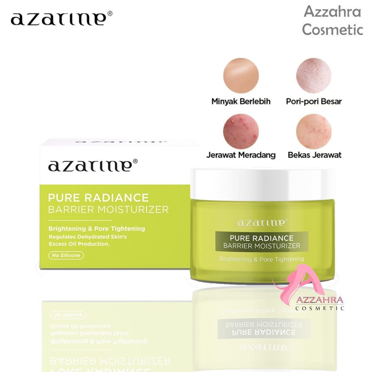 AZARINE Pure Radiance Barrier Moisturizer - 30gr | Lazada Indonesia