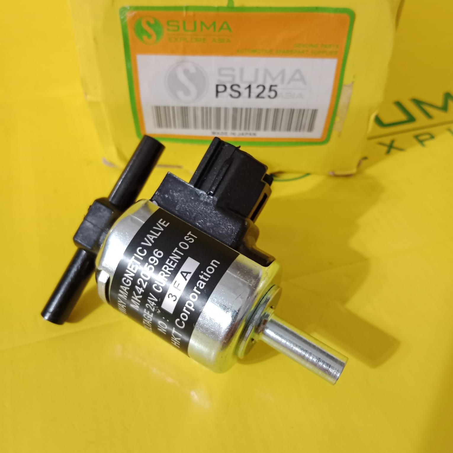 EXHAUST BRAKE VALVE MAGNETIC 3WAY SWITCH ENGINE MAGNET CANTER PS125 ...