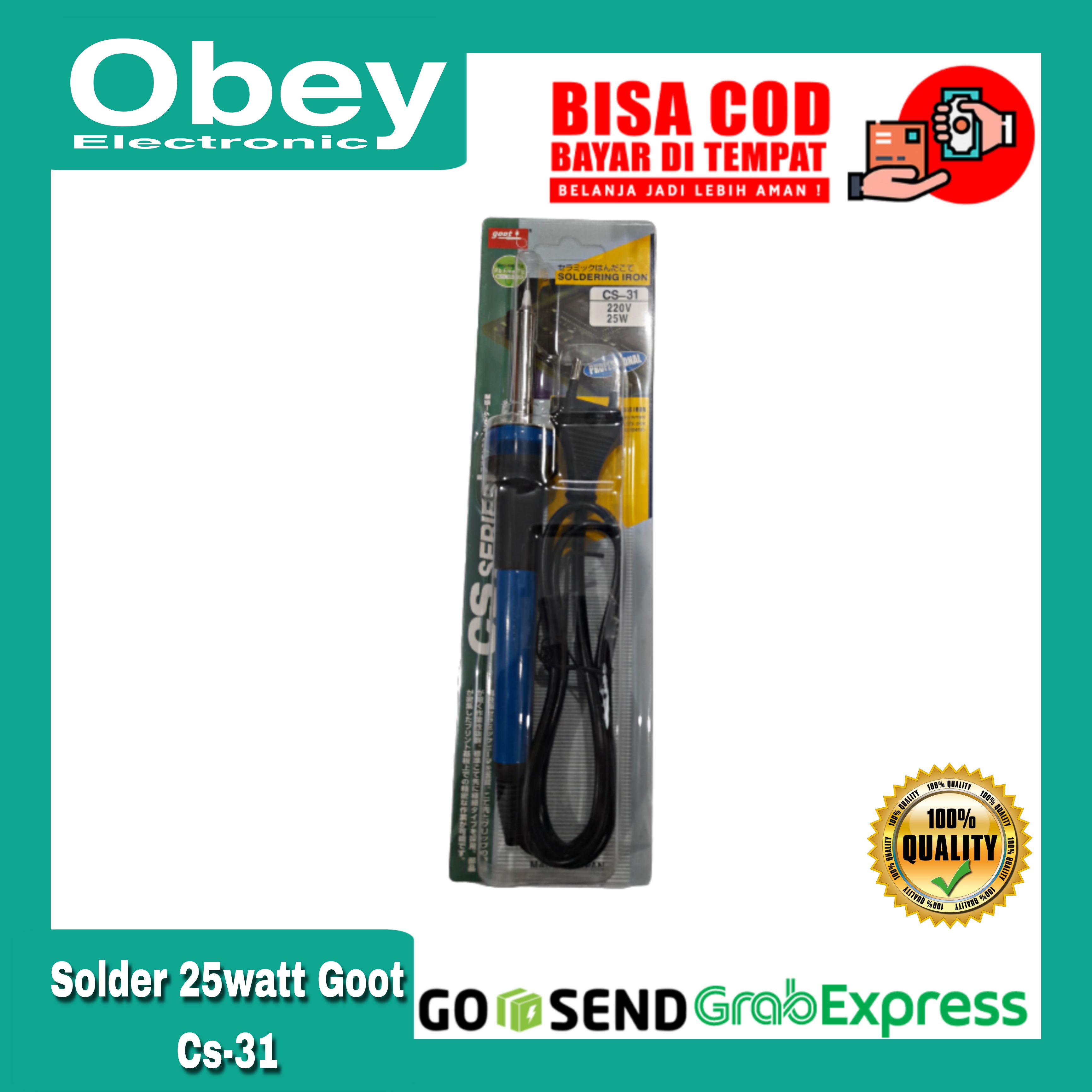 Solder 25W Goot Cs-31 | Lazada Indonesia