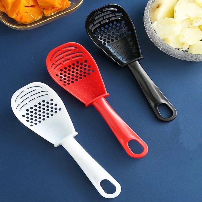 SENDOK MASAK CENTONG NASI / SARINGAN PENGHALUS MAKANAN SERBAGUNA ...