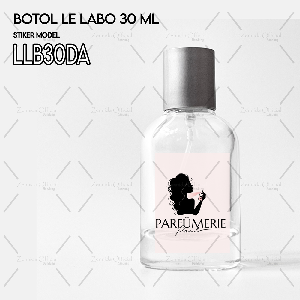 Stiker Botol Parfum LeLabo 30 ml Parfume Sticker Label Custom Le Labo ...