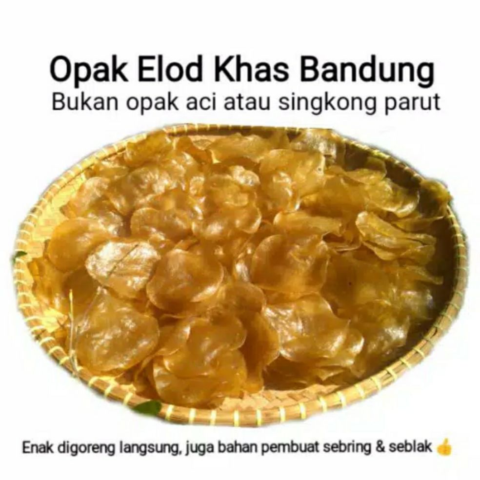 Opak Elod Khas Bandung (Elod Sebring dan Seblak Mentah) 500gr | Lazada ...