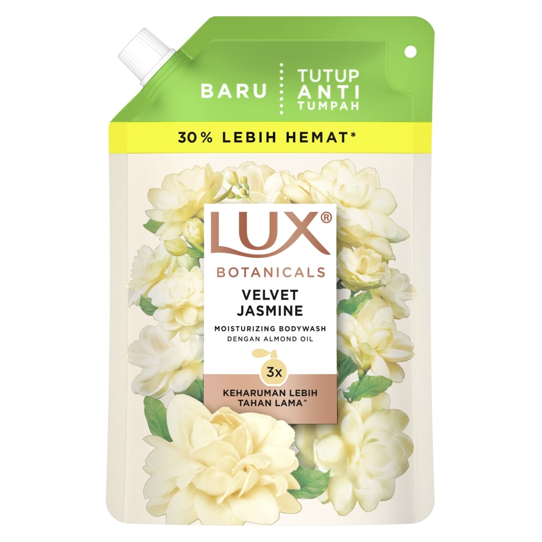 Lux Botanicals Sabun Mandi Cair Refill Body Wash Velvet Jasmine With Vitamin C 400Ml | Lazada ...