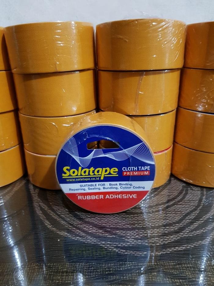 CLOTH TAPE / LAKBAN KAIN WARNA KUNING BERKUALITAS | Lazada Indonesia