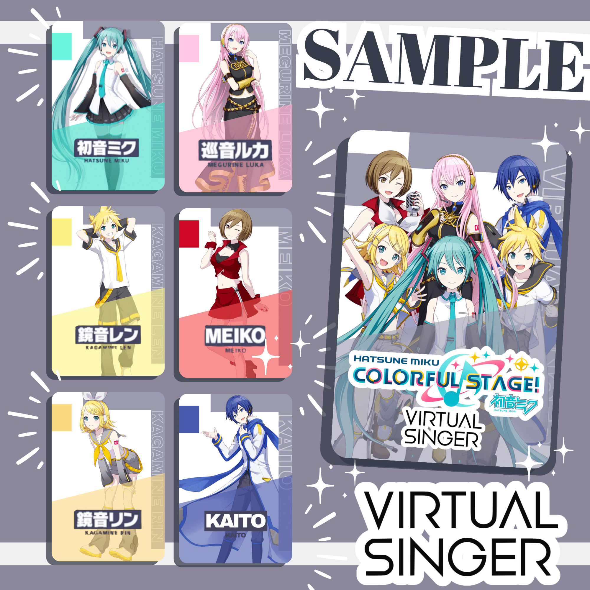 PHOTOCARD ANIME RYTHYM GAME: Project Sekai Ft. Hatsune Miku | Ver ...