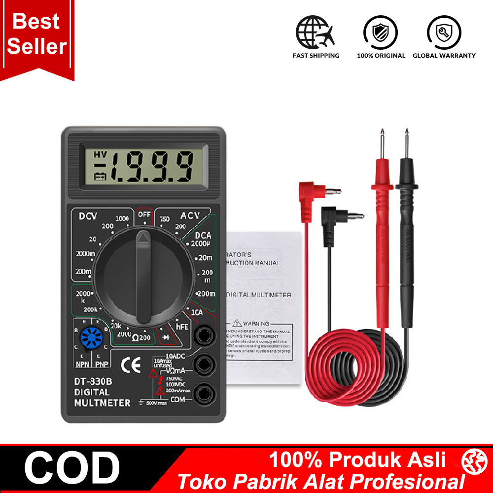 avo meter digital,Portable LCD Digital Multimeter XL830L Voltmeter ...