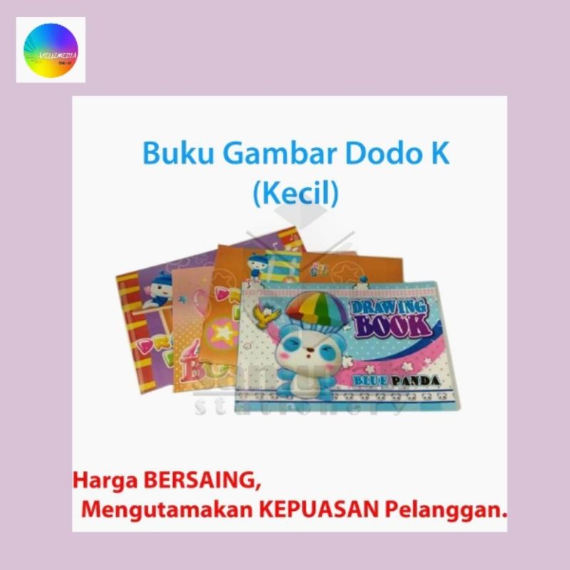 Buku Gambar Ukuran Kecil / Drawing Book 8 K / Buku Sketsa Mengambar ...
