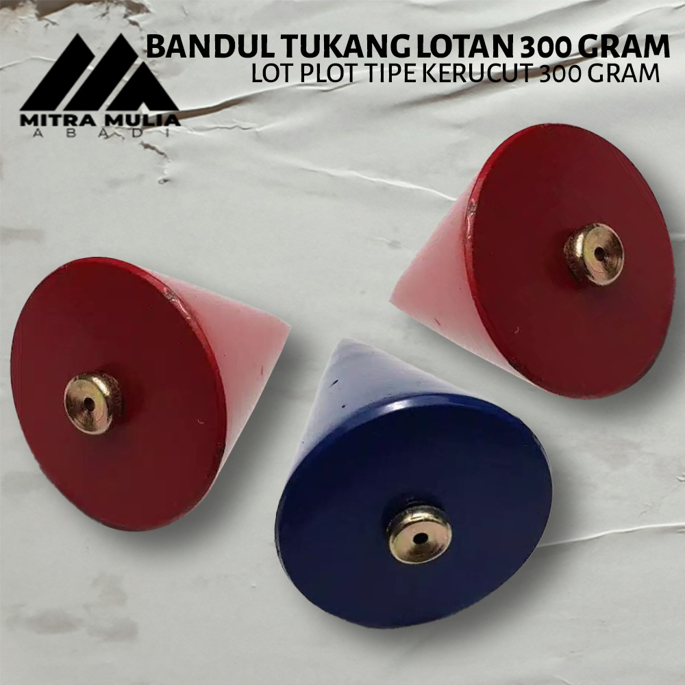 Bandul Tukang l Lotan l Lot Plot Tipe Kerucut 300 gram | Lazada Indonesia
