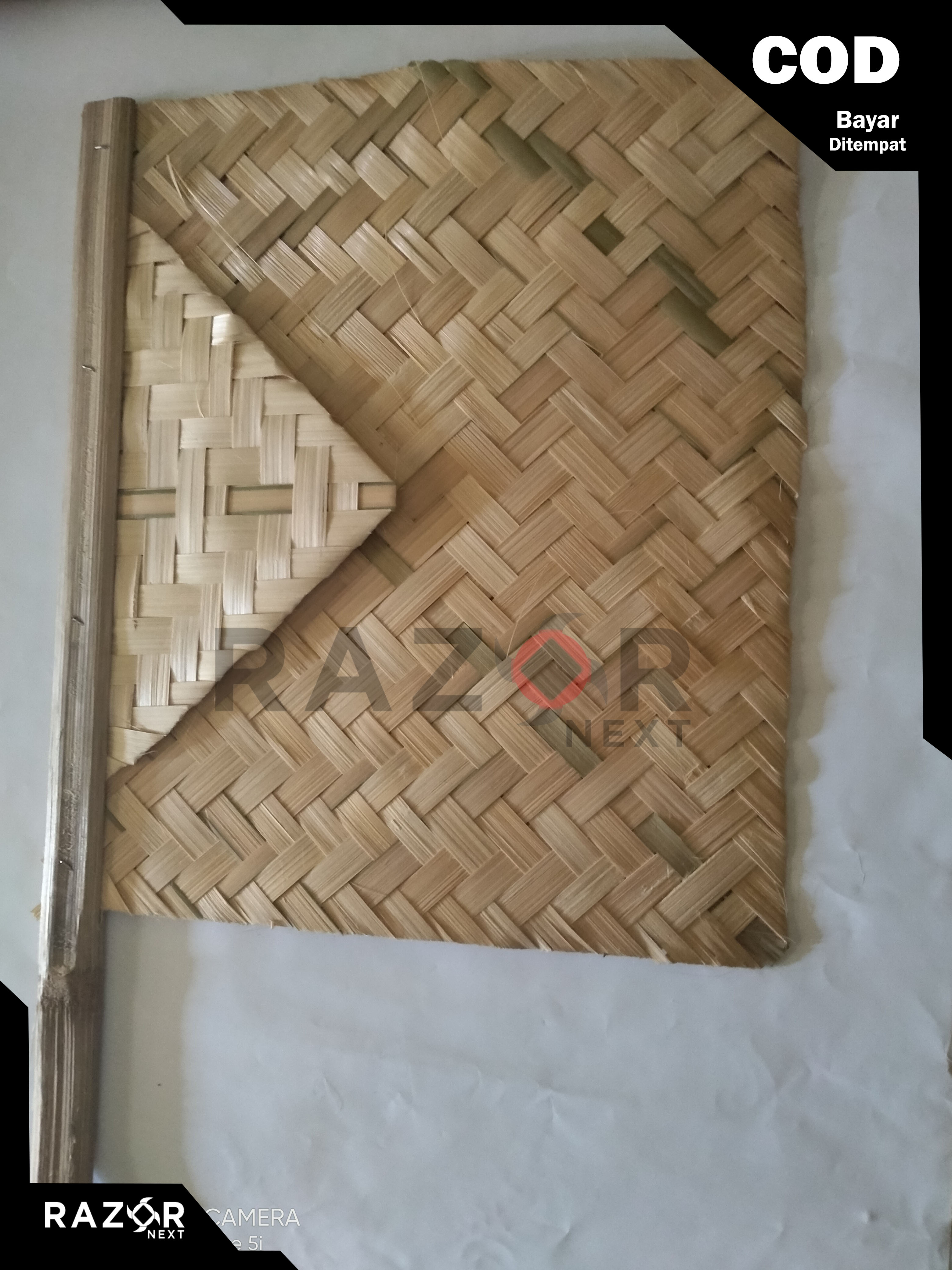 Kipas Bambu | Kipas Anyaman | Kipas Sate Tradisional | Besar | BISA COD ...
