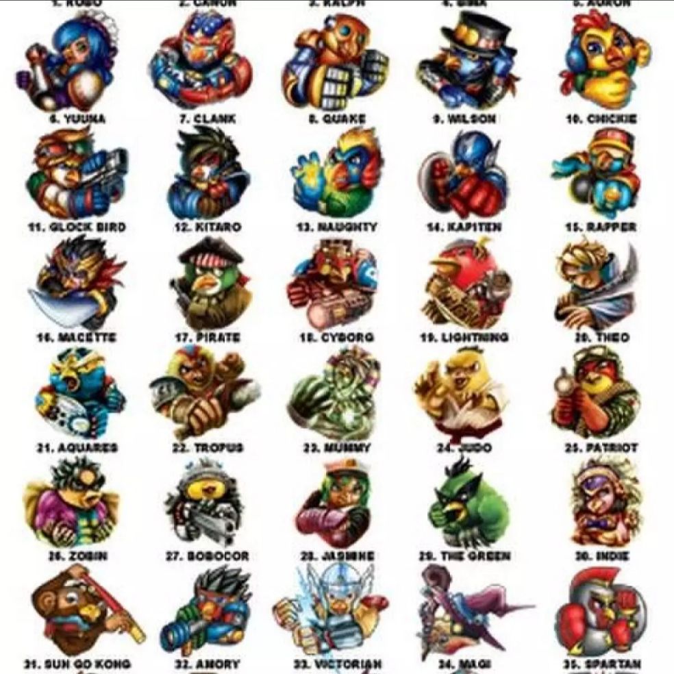 1 PACK TEMPELAN CRAZY BIRD SUPER HERO/ MAINAN HITS DAN KEKINIAN | Lazada Indonesia