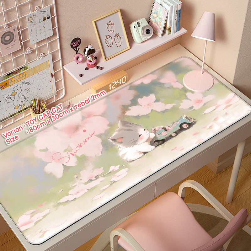 PREMIUM MOUSE PAD MOTIF KUCING CATS LUCU MOUSE PAD PANJANG | LARGE ...