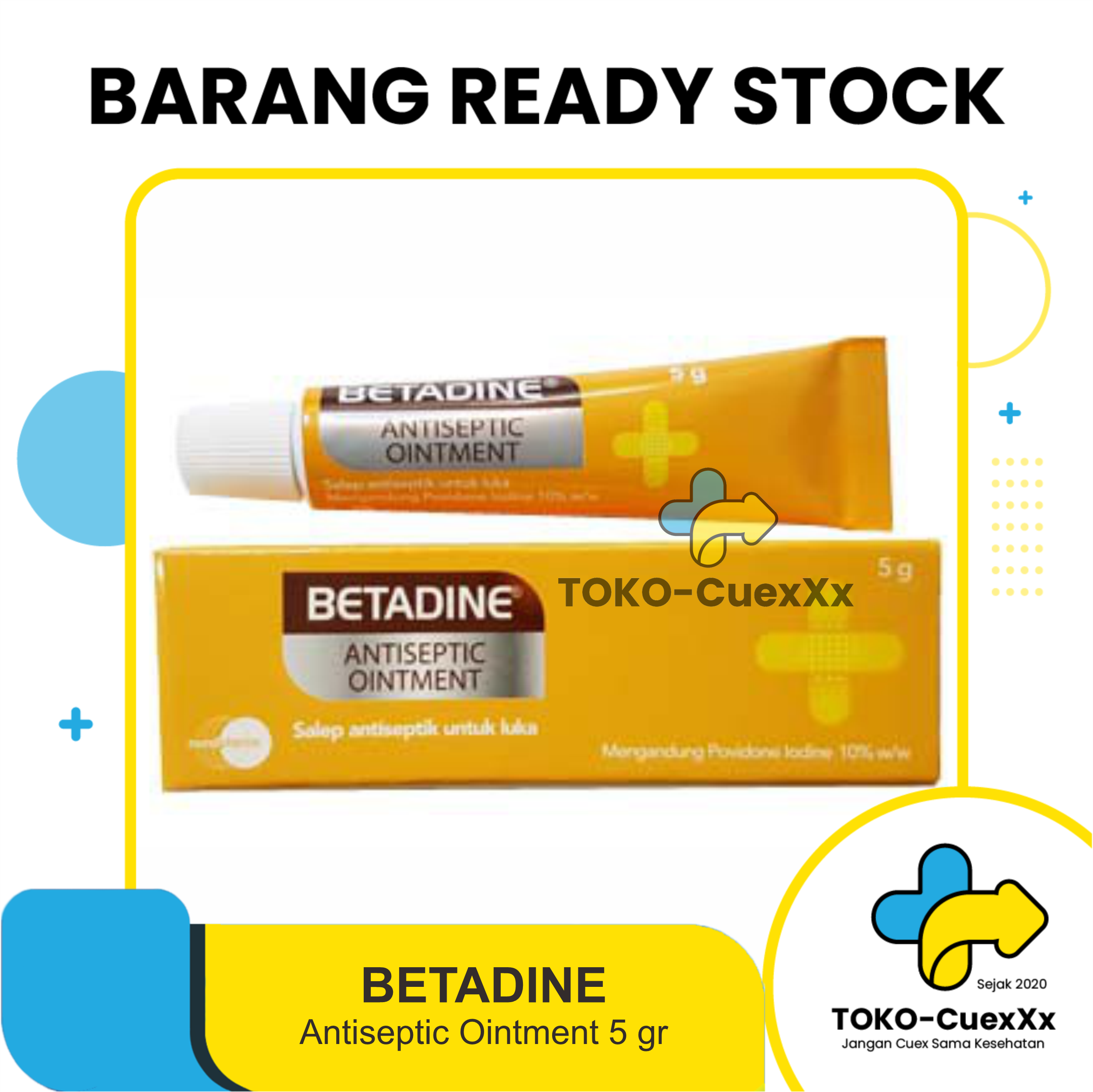 BETADINE OINT 5GR | Lazada Indonesia