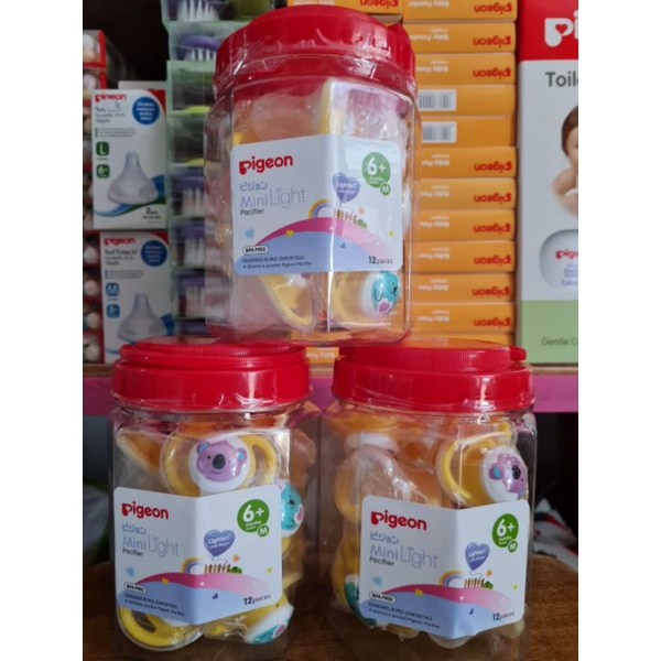 Pigeon Empeng Mini Light Toples step 2 | Lazada Indonesia