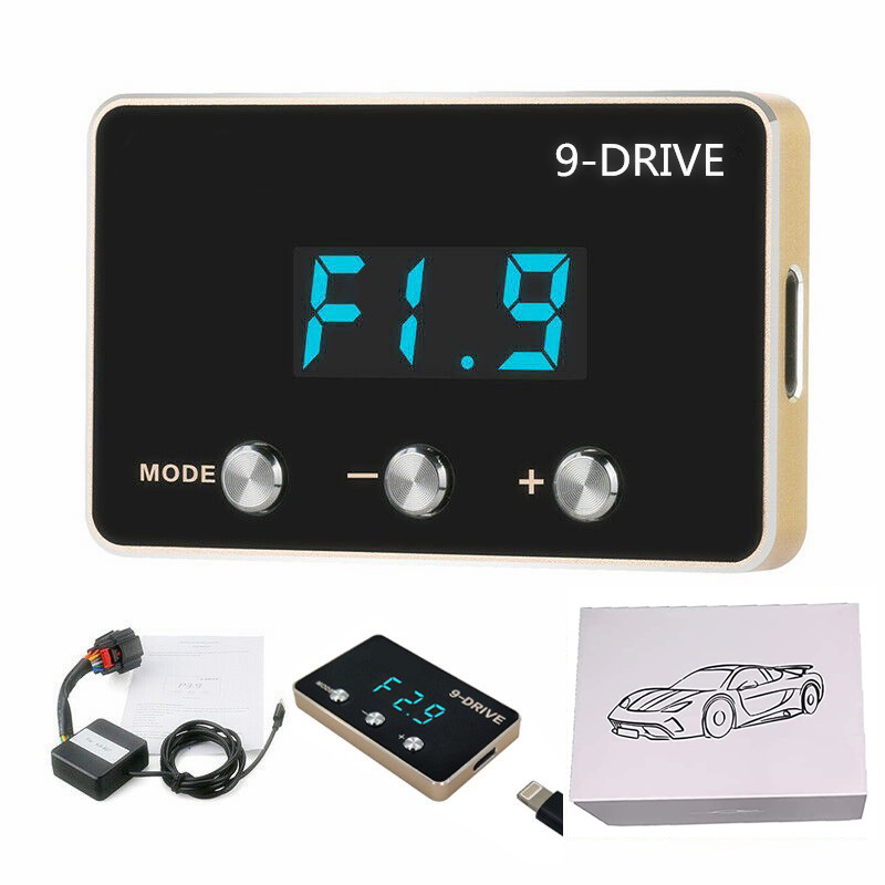 9 DRIVE THROTTLE CONTROLLER PIGGYBACK TOYOTA 852 CONTROL REMAP ECU ...