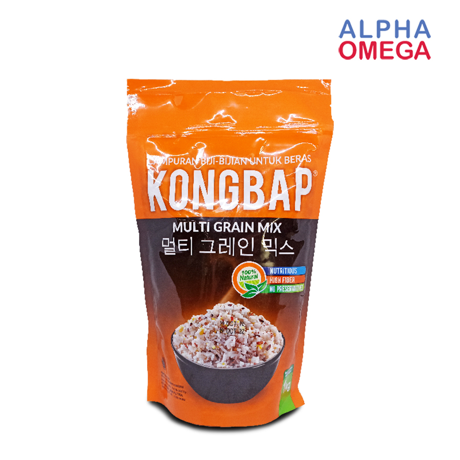 KONGBAP MULTIGRAIN MIX ORIGINAL 1 KG - BERAS NASI DIET SEHAT | Lazada ...