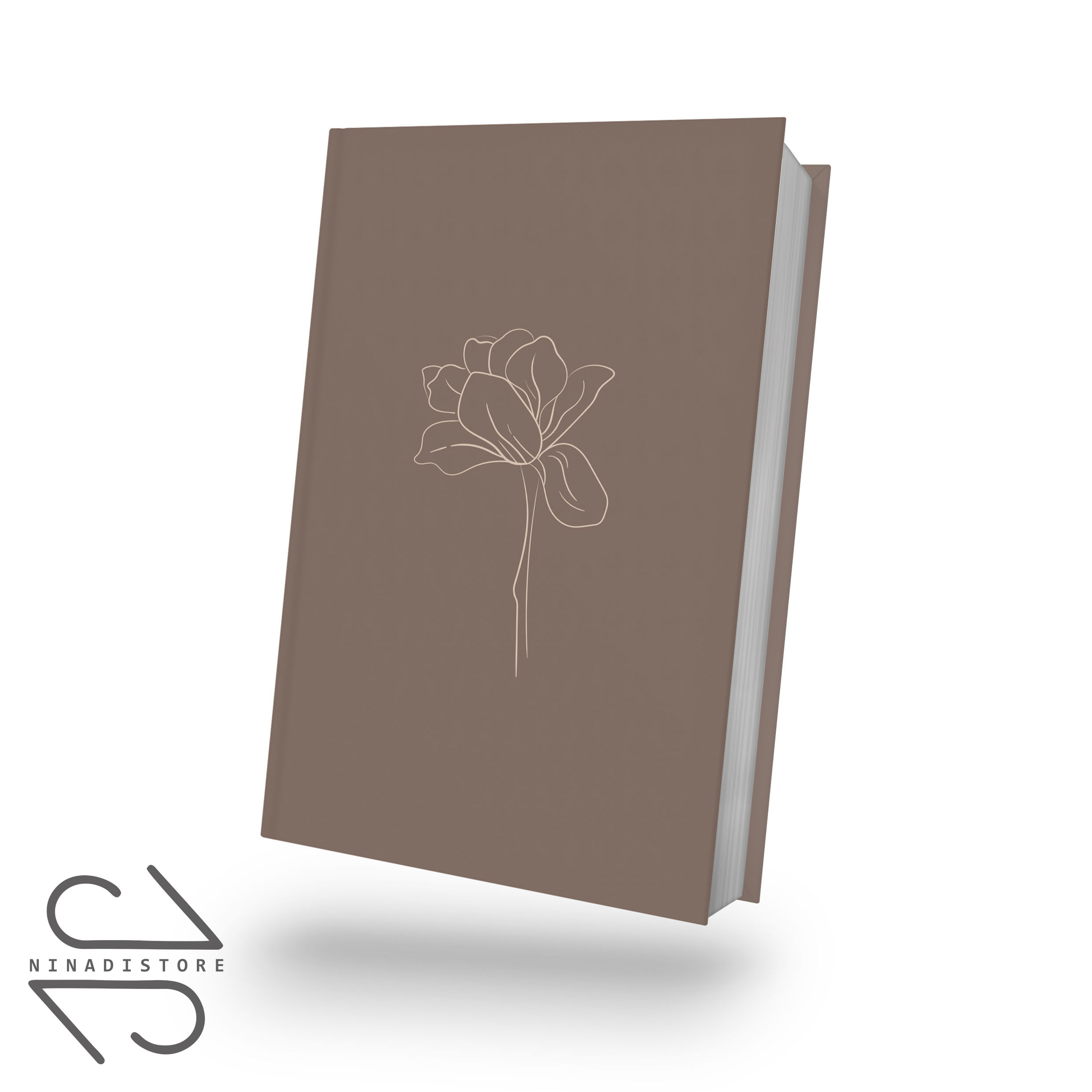 Pocket Book/Notebook Hardcover A6 isi polos dan garis Gambar aetshetic ...