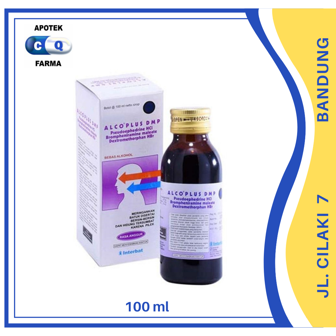 ALCO PLUS DMP SIRUP 100 ML | Lazada Indonesia
