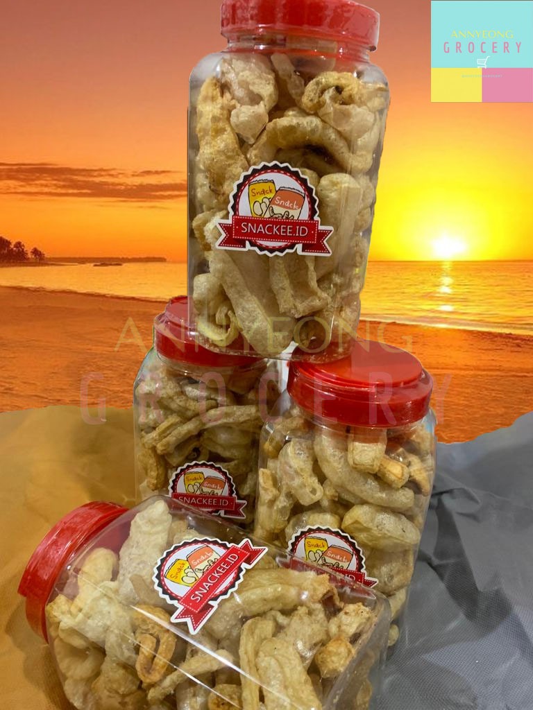 RAMBAK KULIT BABI KERUPUK KULIT BABI SNACKEE RAMBAK BABI KHAS BALI ENAK ...