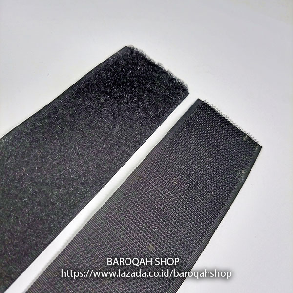 Perepet Velcro Perekat 50mm 5cm Kretekan Perekat Kain 25mm 2,5cm ...