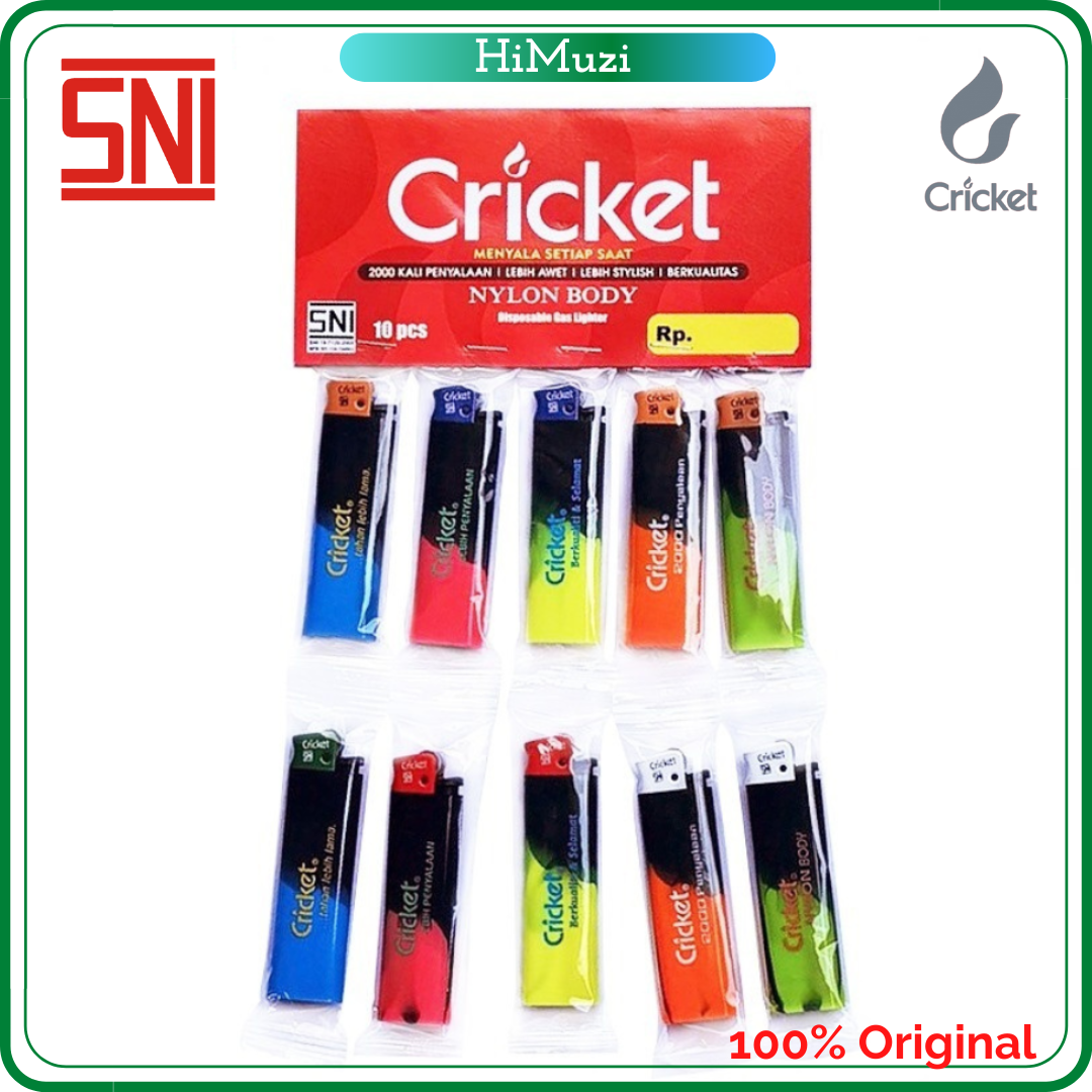 Cricket Korek Api Original dan Hanger Pack Premium (10 pcs) | Lazada ...