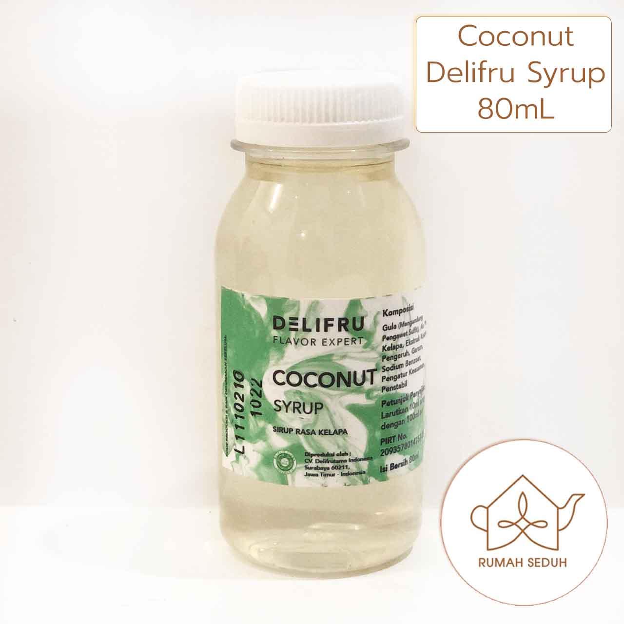 Delifru Coconut Syrup 80mL - Sirup Rasa Buah Kelapa | Lazada Indonesia