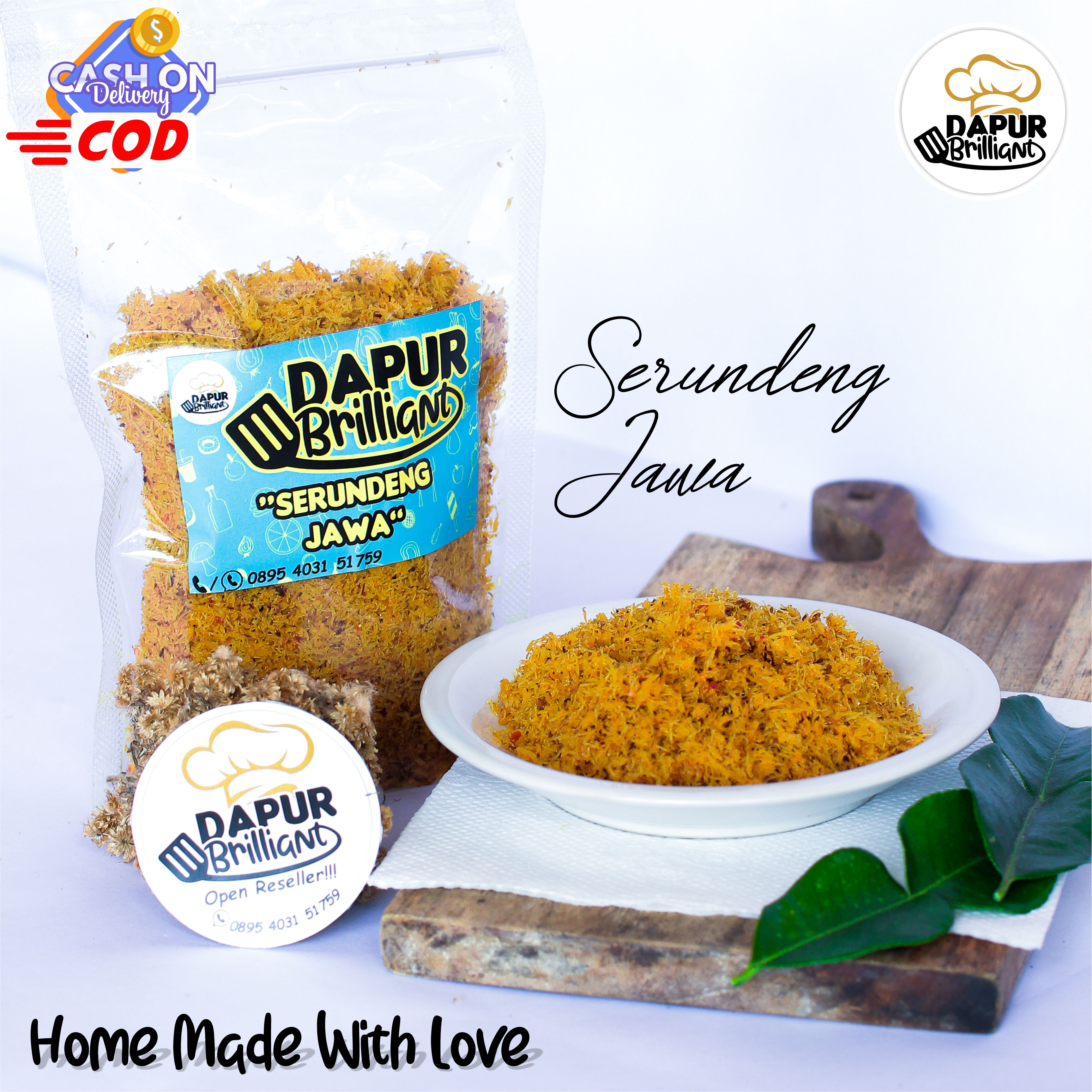 Serundeng Kelapa Khas Jawa 150 Gram Asli Home Made Manis Gurih Lezat ...