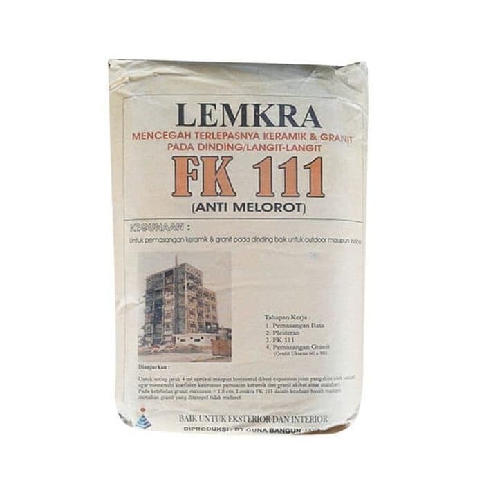 LEMKRA FK 111 PEREKAT KERAMIK DINDING 30kg Lazada Indonesia lemkra-fk-111-perekat-keramik-dinding-30kg-lazada-indonesia