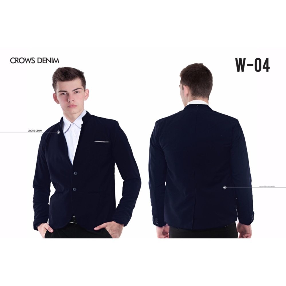 Jas Premium - Jas Men's Semi Formal New Fashion Korean - Blue Style ...