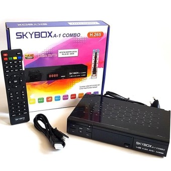 Skybox A1 Combo Receiver Parabola & TV Digital DVB-S2 DVB-T2 HEVC AVS+ - TV Receiver [Jawa Barat ...