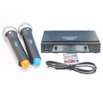 Sony Sn 87 Microphone Double Wireless UHF - Hitam - Microphones [DKI ...