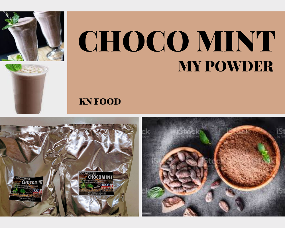 Reguler Powder Rasa Choco Mint - Bubuk Minuman Rasa Coklat Permen Mint ...