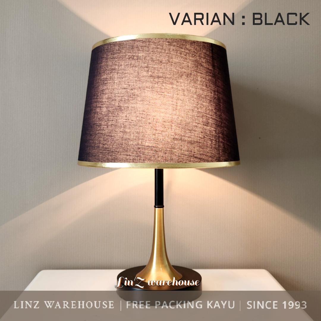 Lampu meja hias COFFEE TABLE MODERN BLACK & WHITE table lamp | Lazada ...