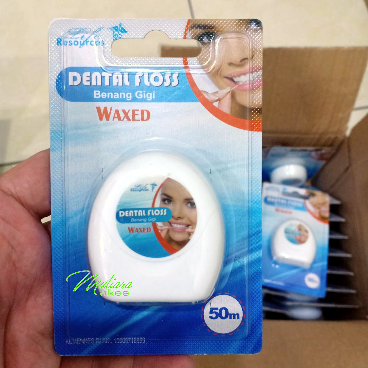 Dental Floss Life Resources 50m / Benang Gigi 50meter | Lazada Indonesia