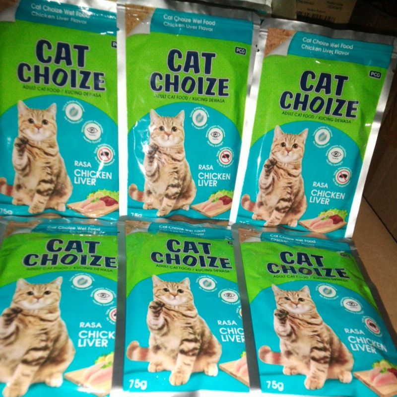 Cat Choize sachet 75gr - cat choize pouch | Lazada Indonesia