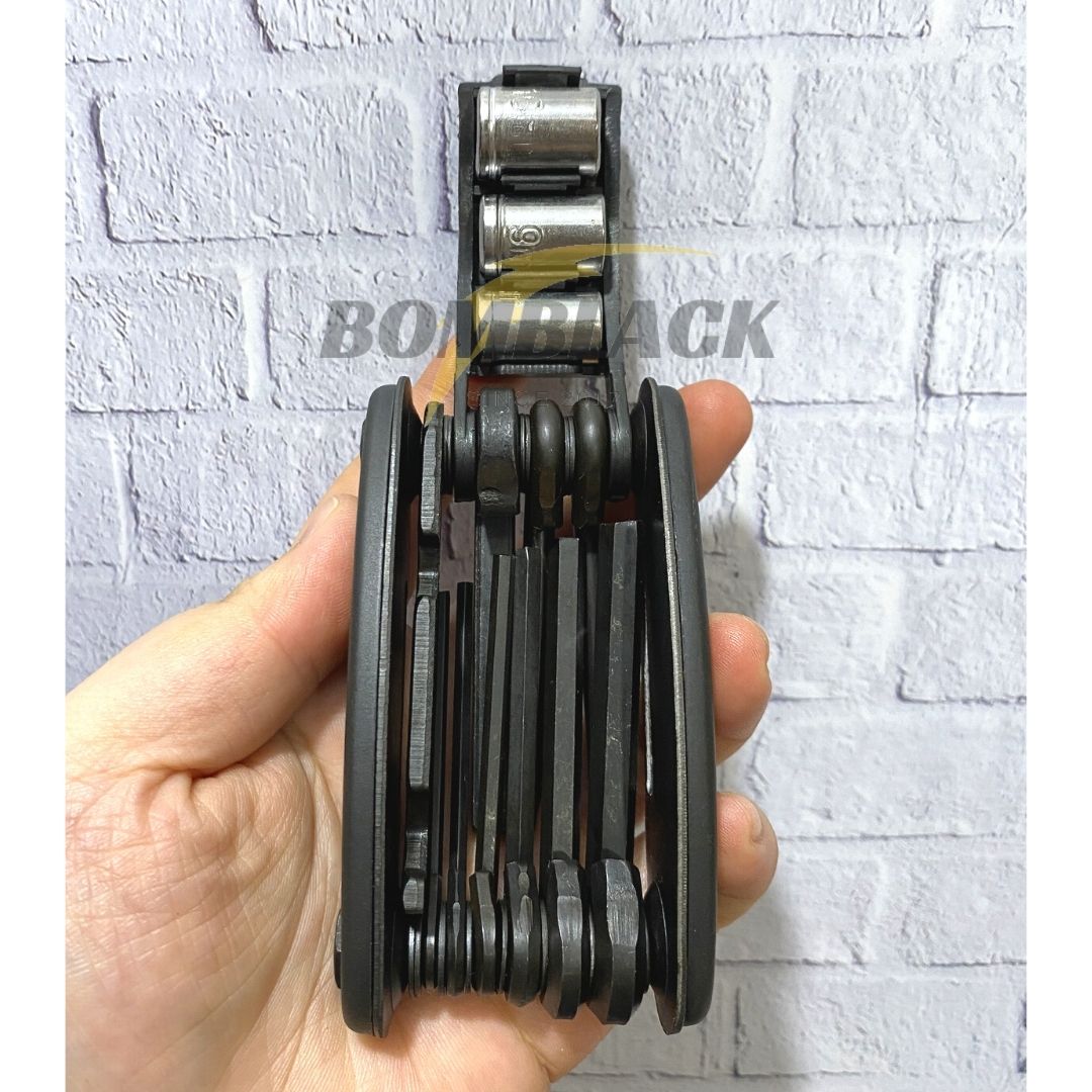 Bike Tool Kit Set 15 in 1 Obeng Kunci L Sepeda Lipat Toolkit Bicycle ...