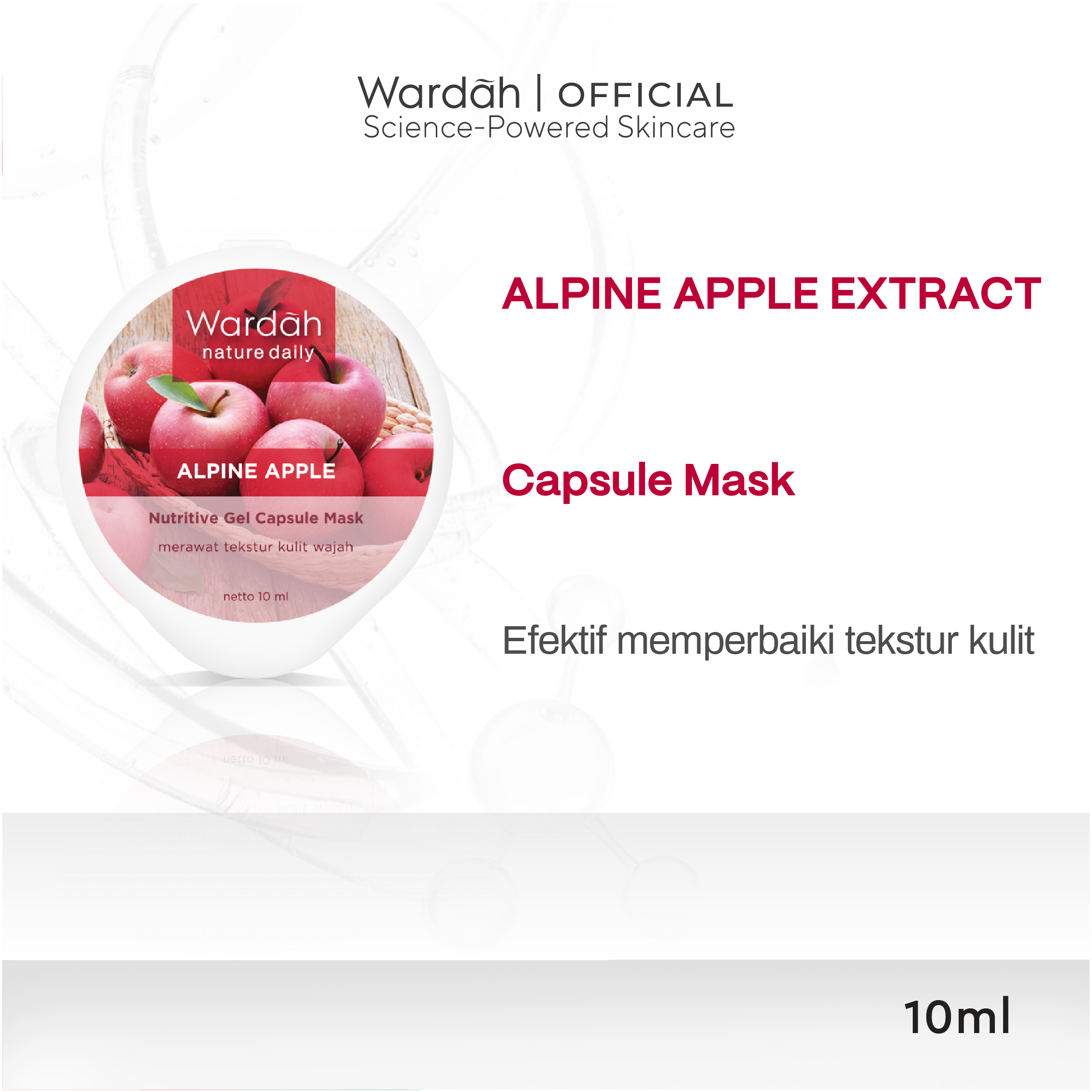 Wardah Nature Daily Capsule Mask 10 ml - Masker Wajah Untuk Mengontrol ...