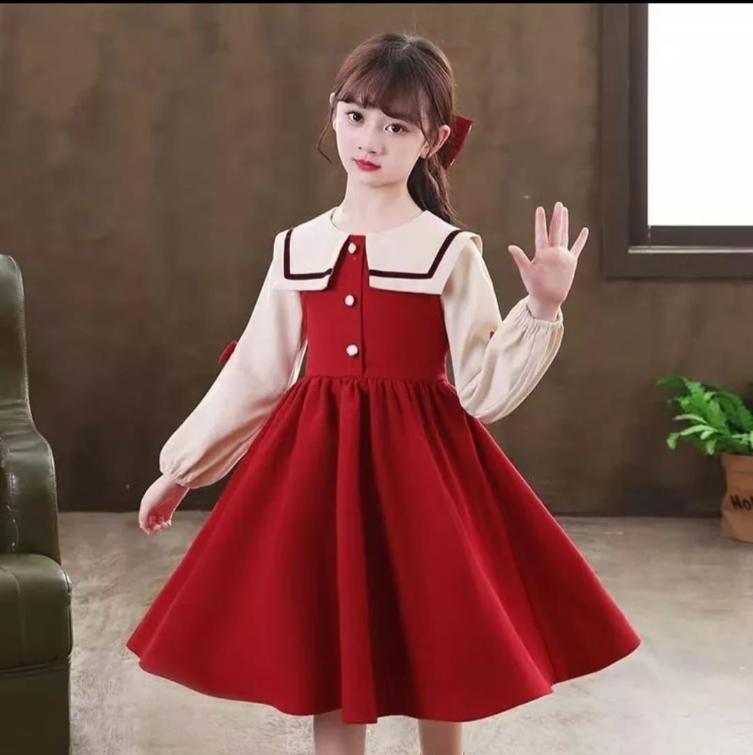 MOMO DRESS CANTIK ANAK UNTUK ANAK UMUR 5-8 TAHUN / Fashion Kids / Dress ...
