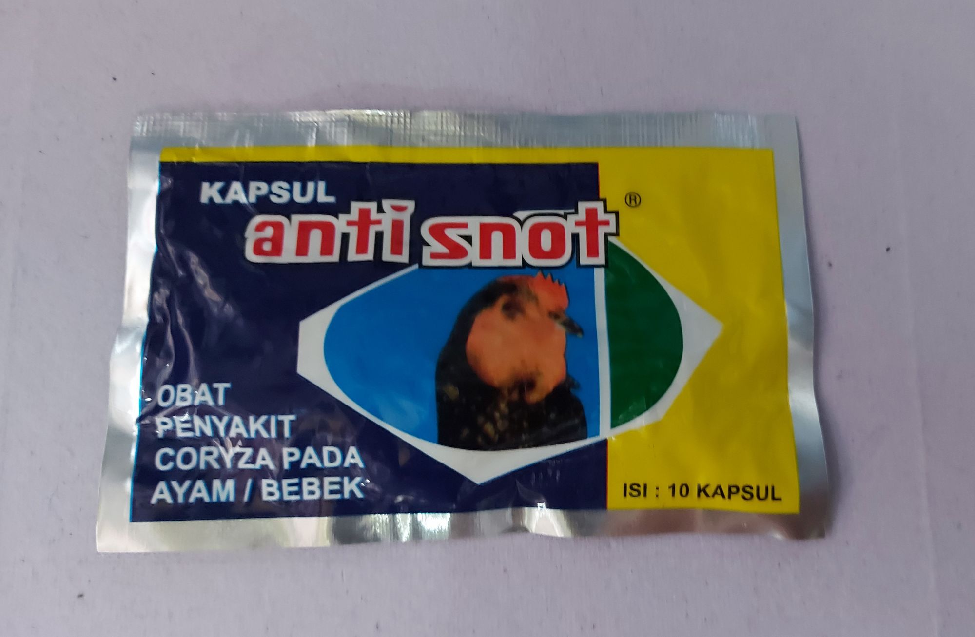 kapsul anti snot obat penyakit coryza pada ayam bebek | Lazada Indonesia