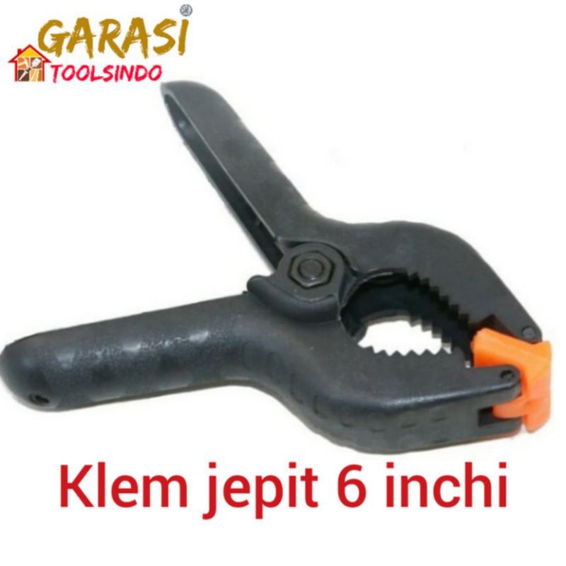 clamp jepit kayu 6 inch klem jepit klem kayu catok kayu 6 in alat jepit ...