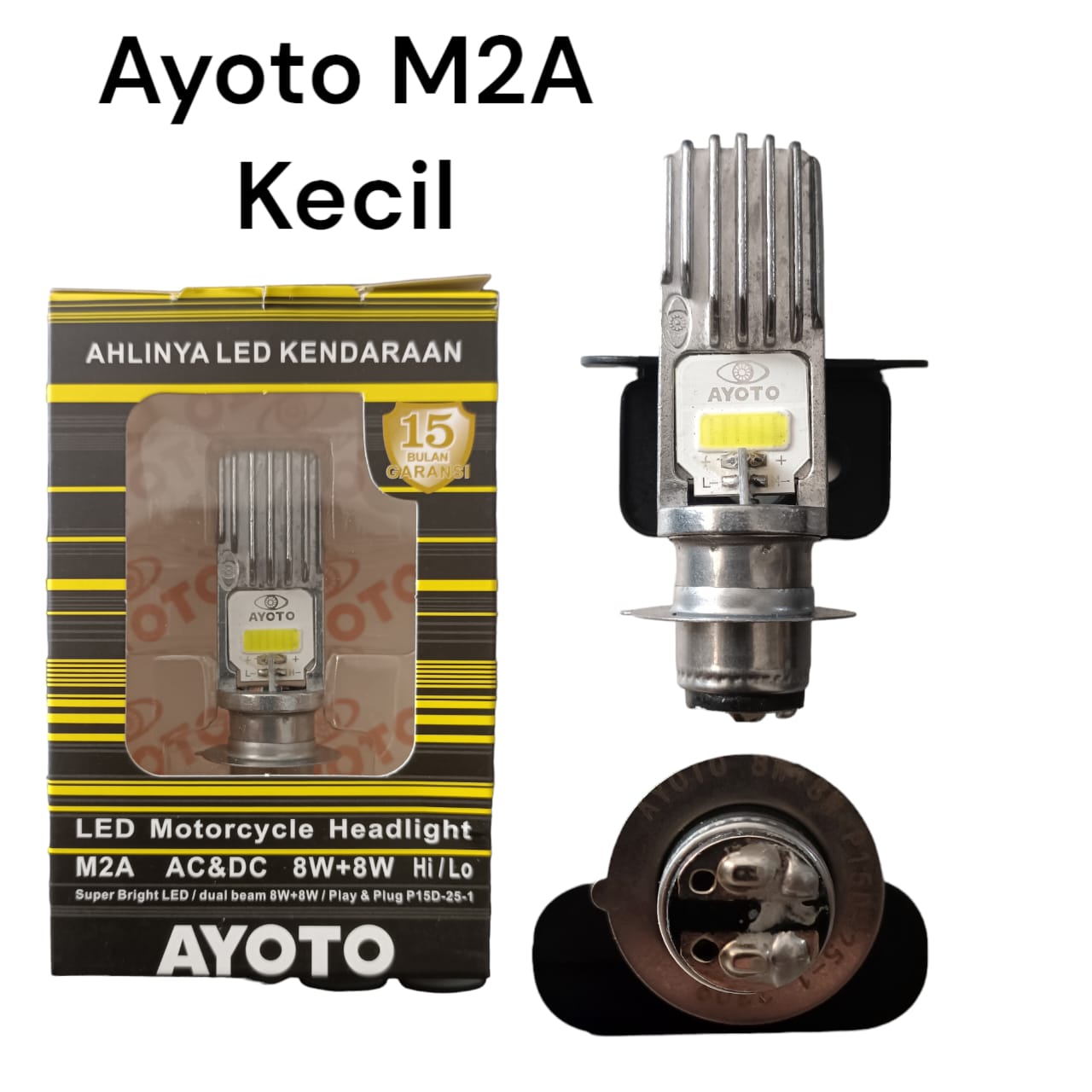 LAMPU UTAMA MOTOR H6 LASER RIZOMA VIXION AC/DC SOCKET H4 LR55 | Lazada ...