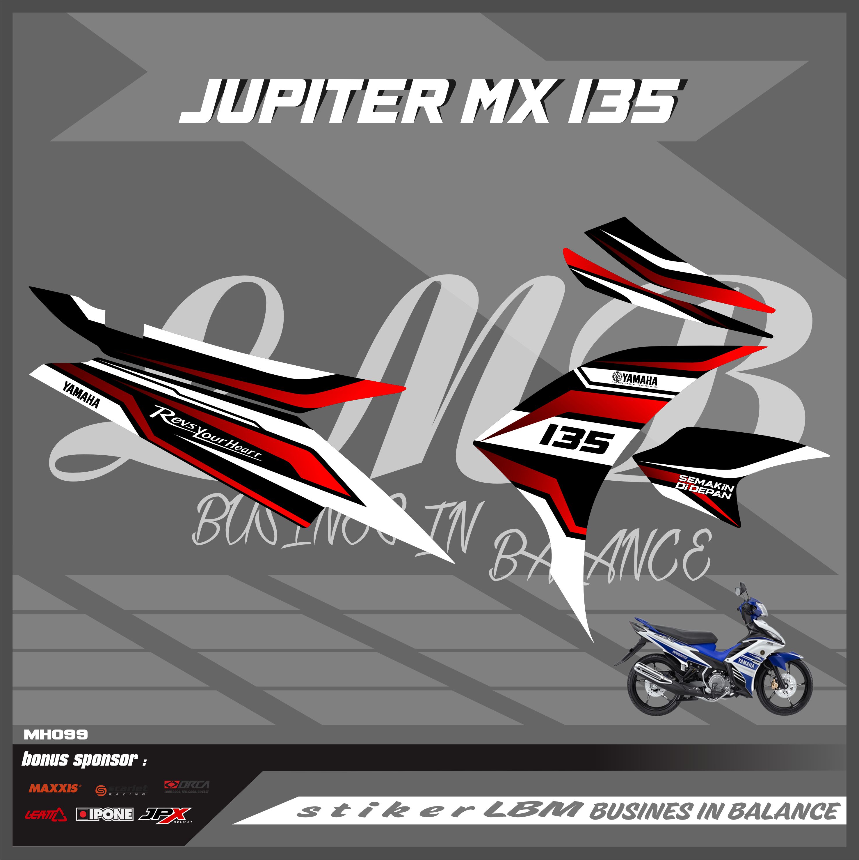 Striping Jupiter Mx 135 Striping Mx New Sticker Jupiter Mx Stripping ...