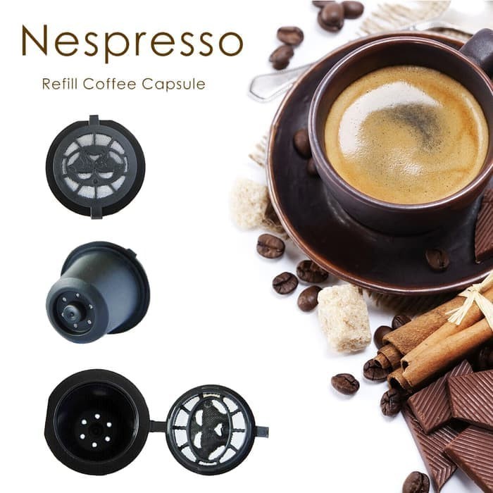 Nespresso Refill Capsule Refillable Nespresso Kapsul Isi Ulang | Lazada ...