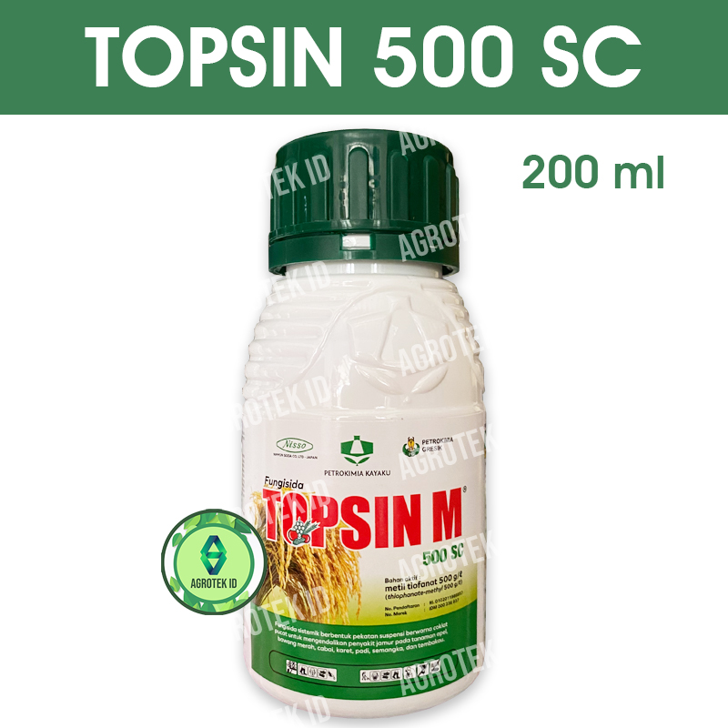 TOPSIN 500 EC 200 ml Fungisida Blas Padi Bercak Daun Antraknosa ...